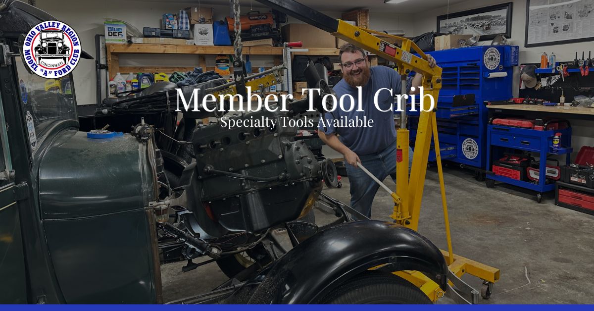 Tool Crib | Model A Tools for Members